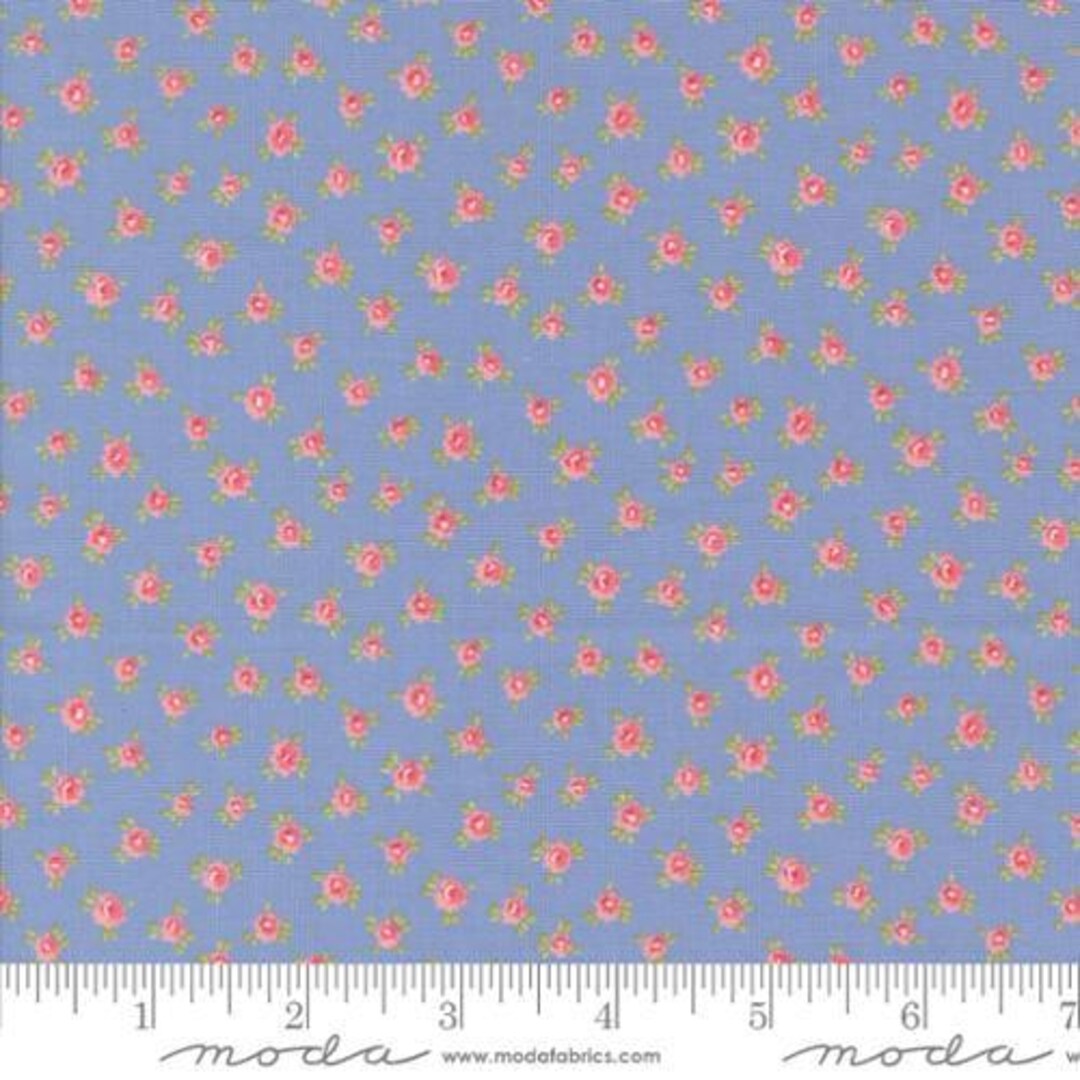 Moda Fabrics Memory Lane Little Posies Small Floral Quilting Cotton ...