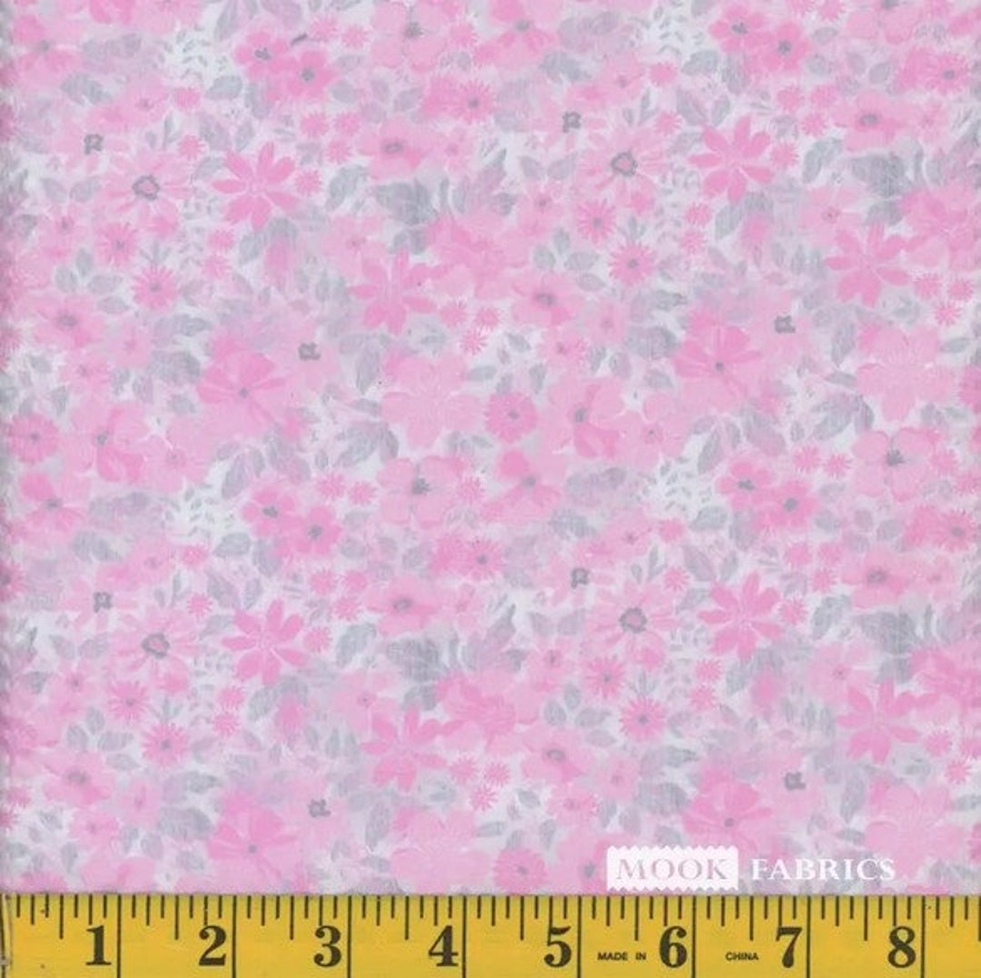 Pink Lara Seersucker Fabric - Etsy