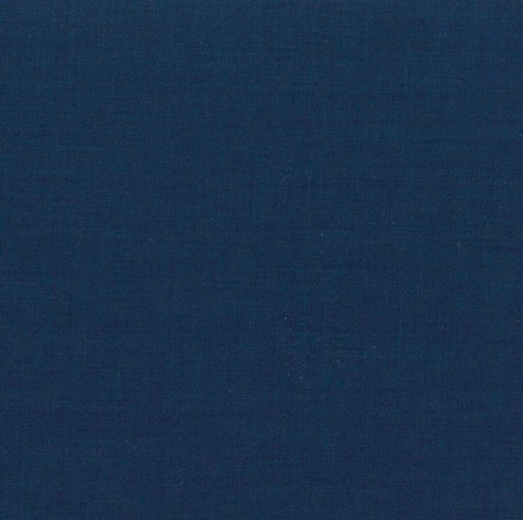 Navy Blue Poly/cotton Broadcloth Fabric - Etsy