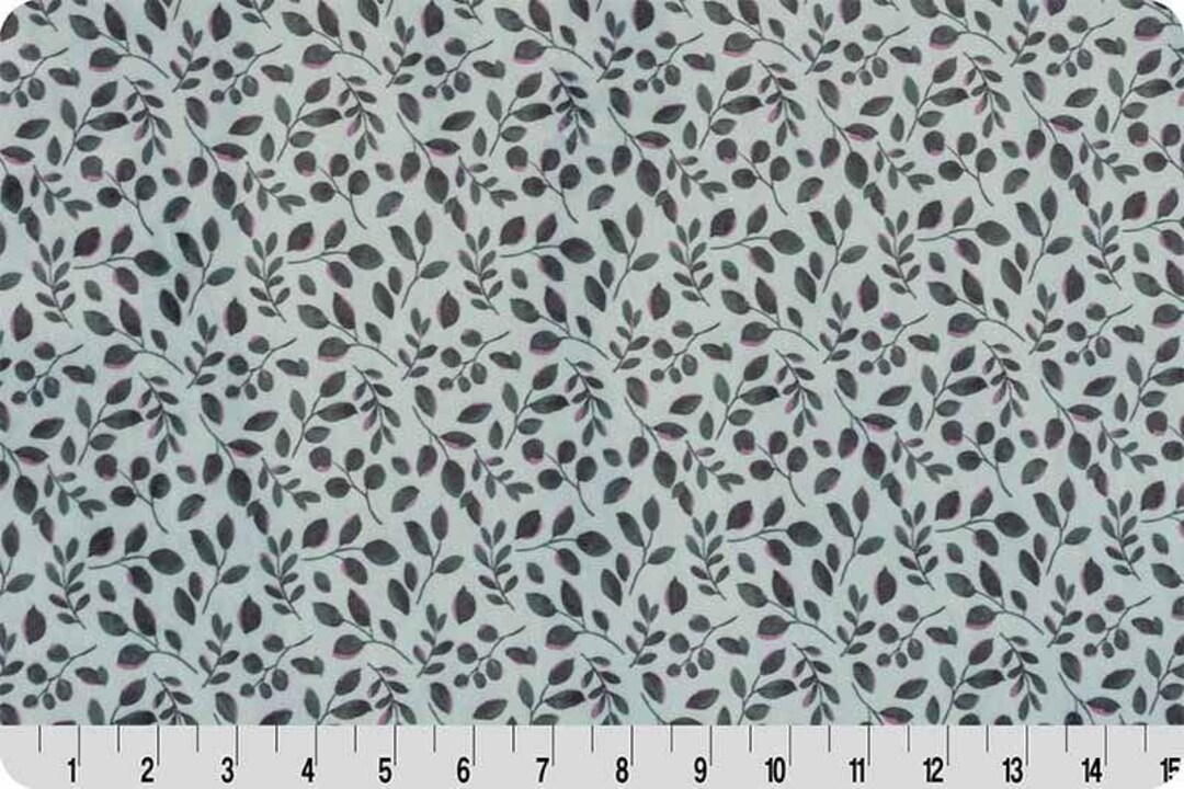 Shannon Fabrics Garden Bouquet Leaves Quilting Cuddle 43/44" Wide ...