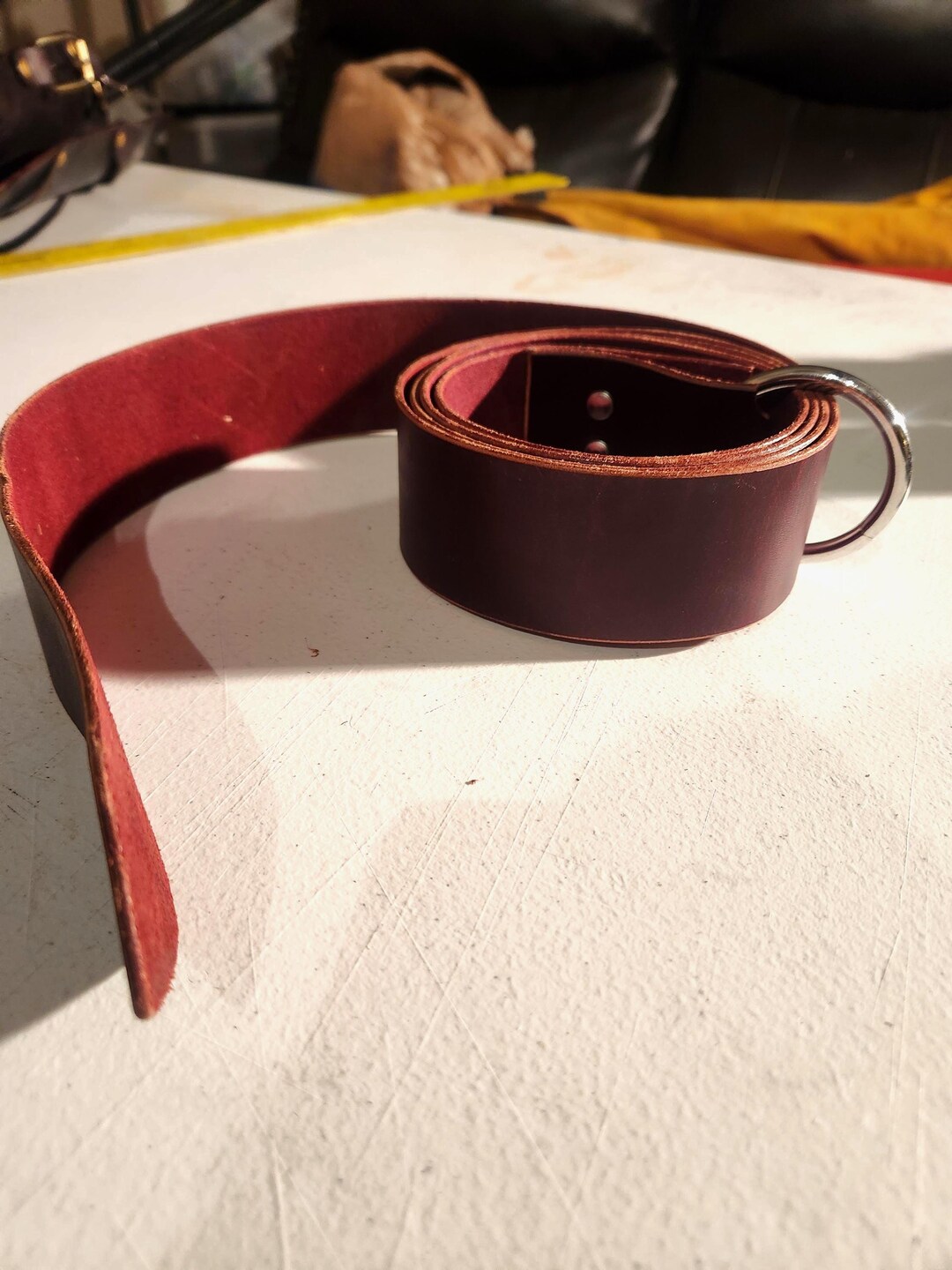2in Red Squires Belt - Etsy
