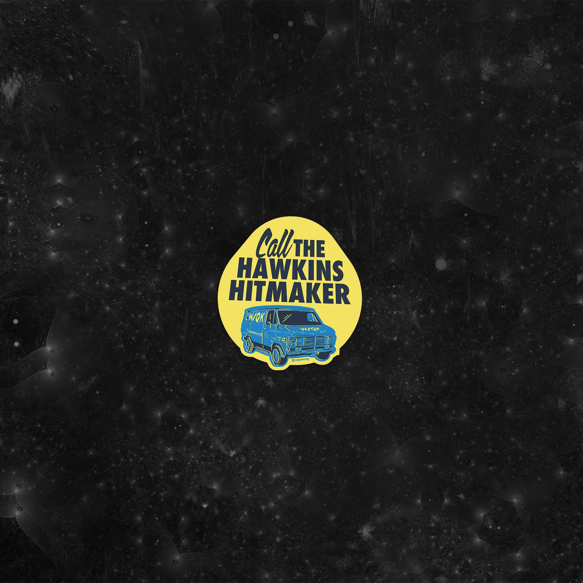 Stranger Hawkins Things Style 80s Waterproof Sticker Set – 6 Retro ...