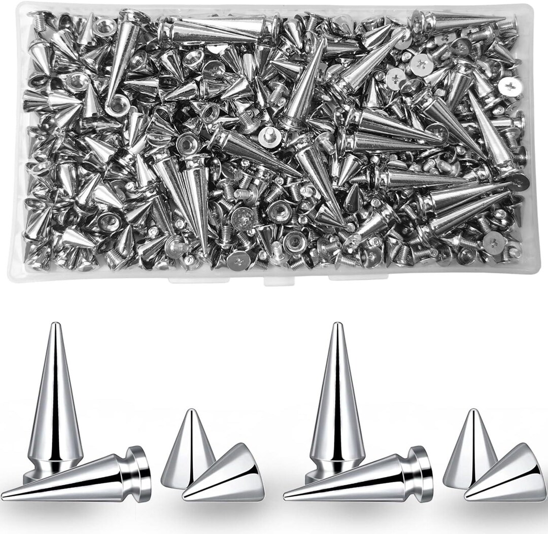 230-piece Cone Rivet Assortment for Punk Leather DIY - Etsy