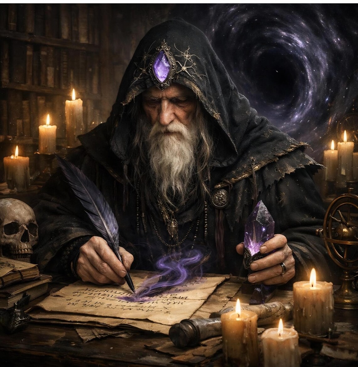 The Void Scribe – Writing Reality Through Action Attunement + Charged ...