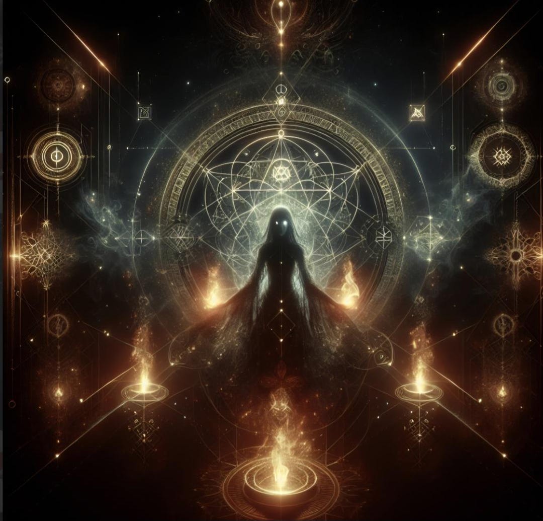 Circe the Enchantress Attunement + Charged Digital Artwork - Etsy