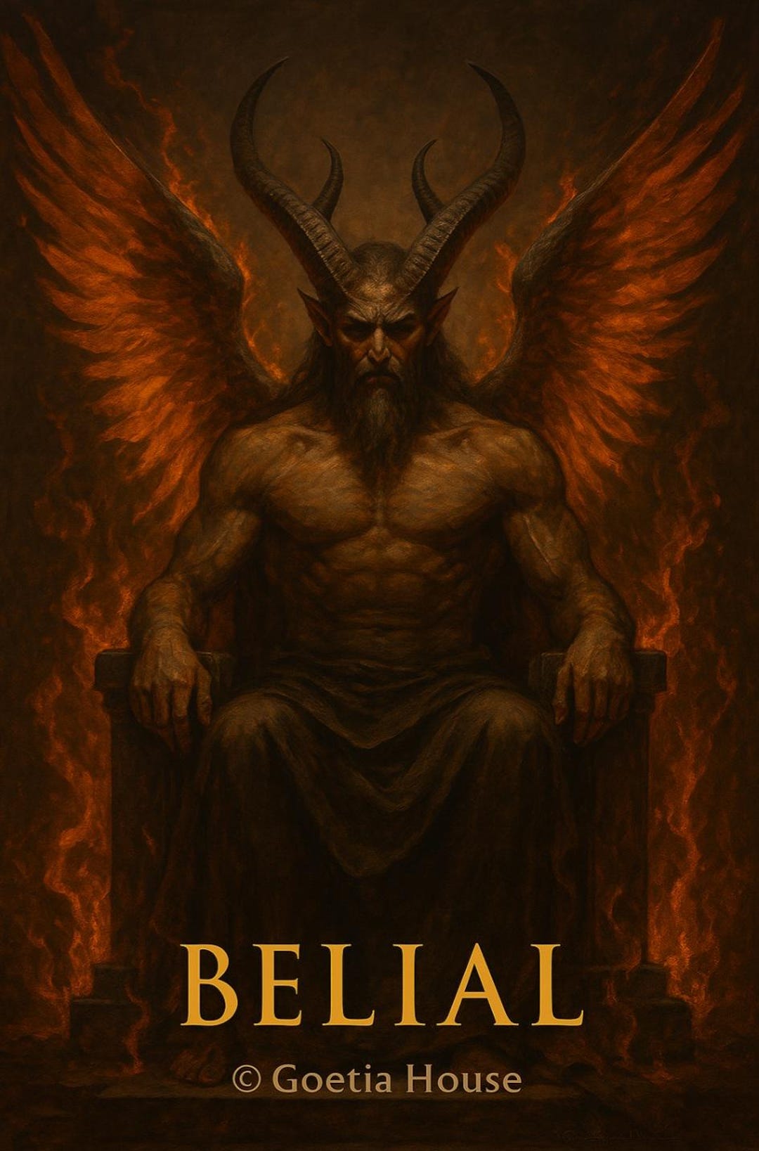 BELIAL — THE THRONELESS King of Sovereignty Attunement + Charged Digital Artwork - Etsy