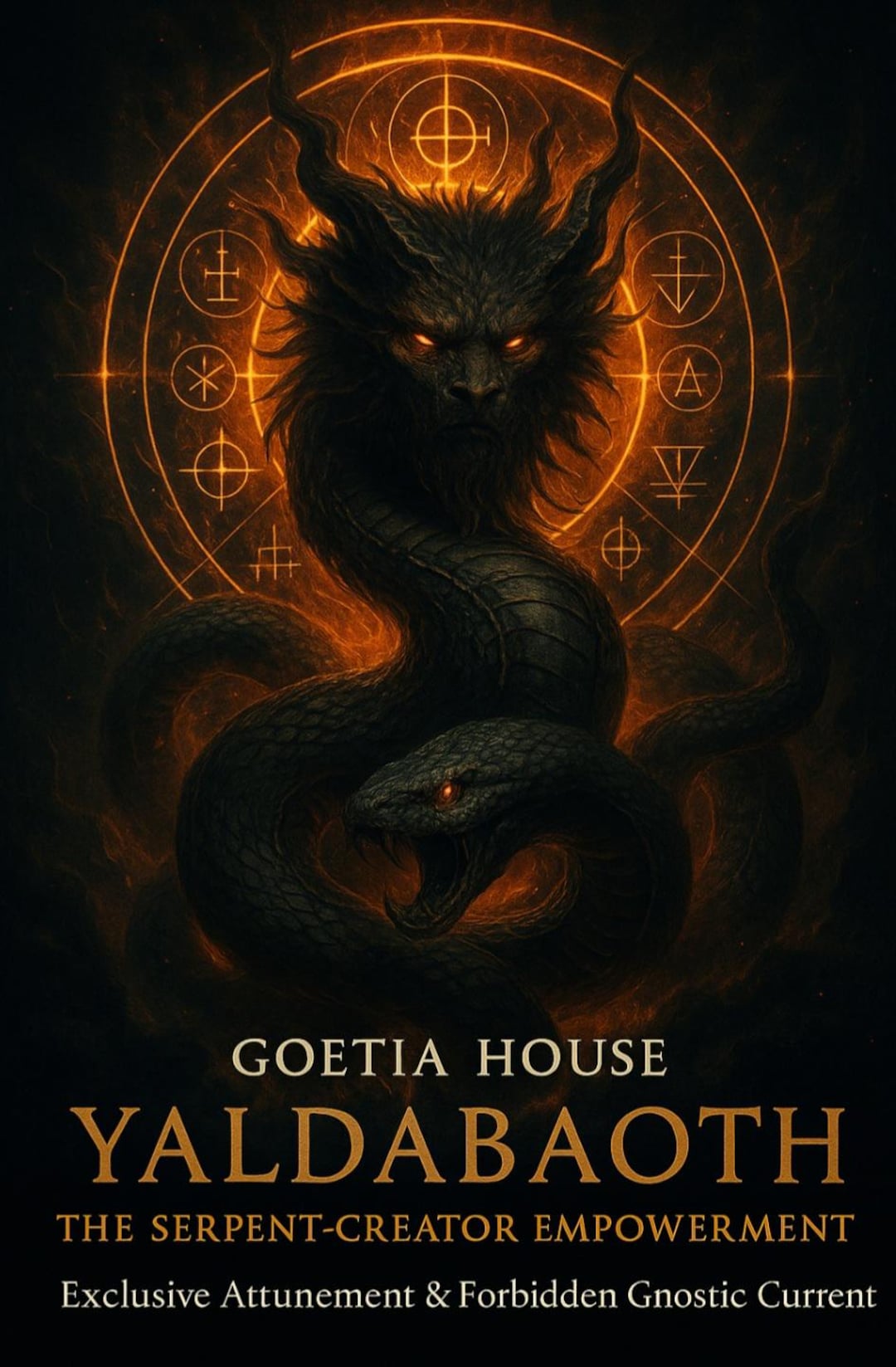 YALDABAOTH – THE Serpent-creator Empowerment Attunement + Charged ...