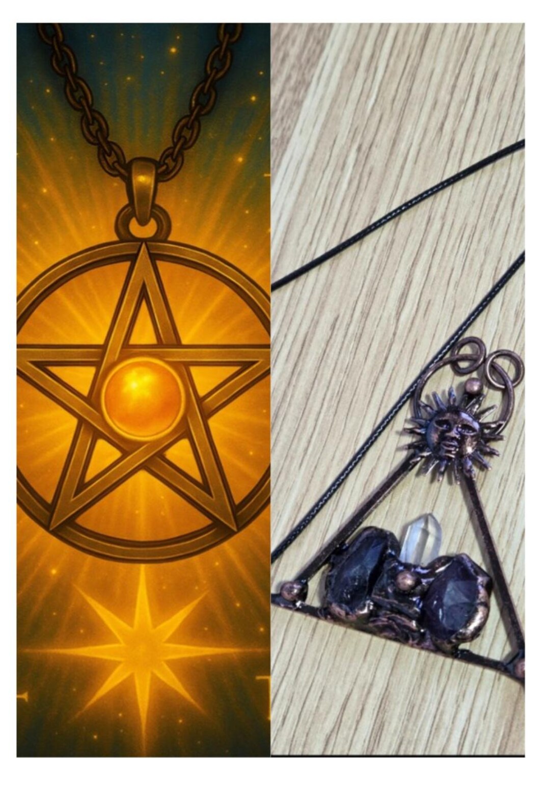 Star of Lucifer’s Magnetic Radiance Amulet - Etsy