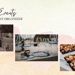 Event Organizer Template | Event Planner Canva Template | Business Card ...