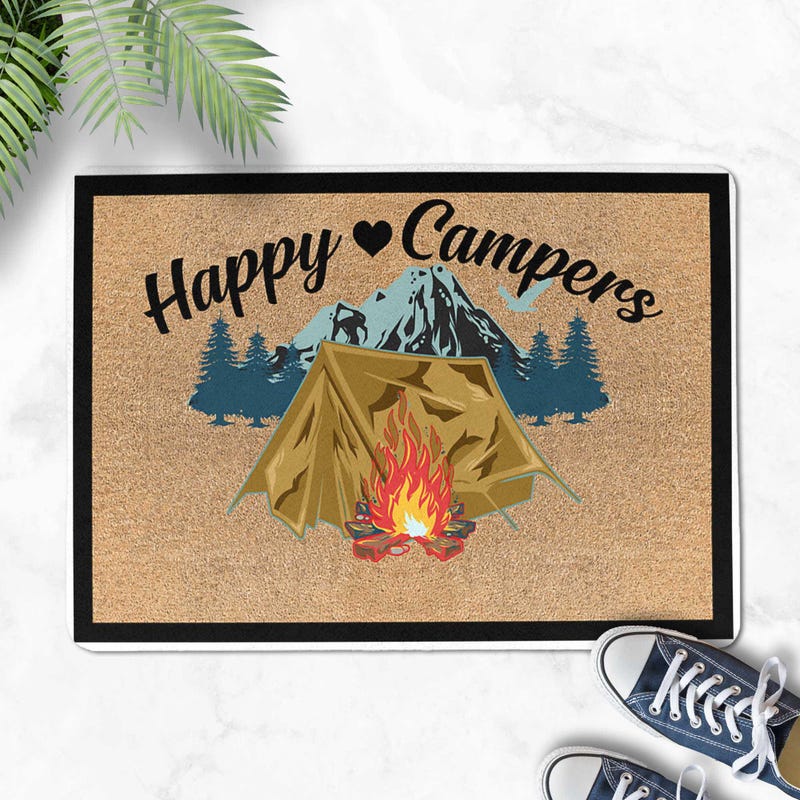 Camper Welcome Mat - Etsy