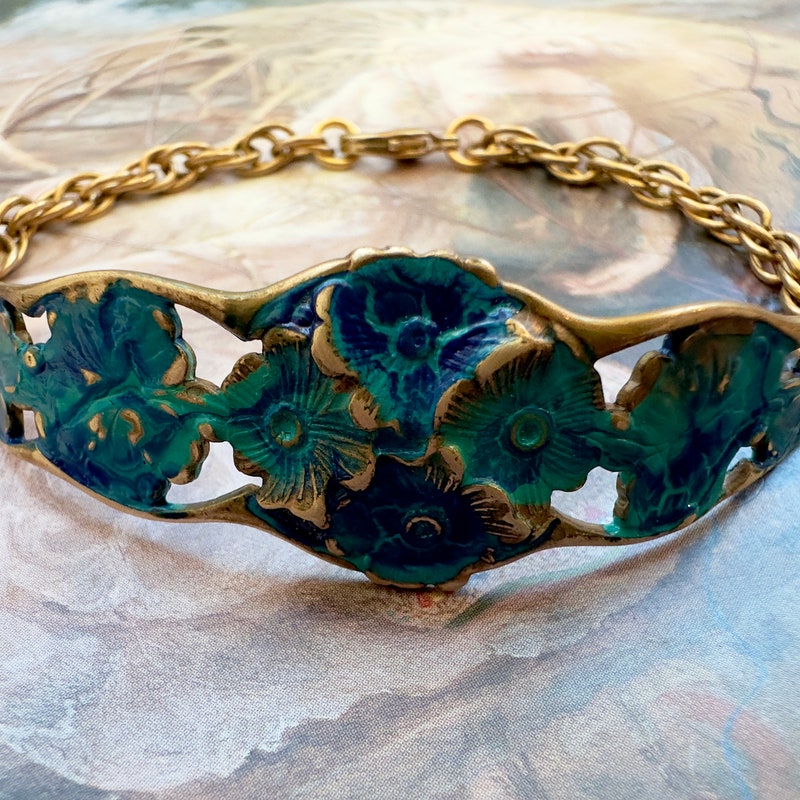 Enameled Bracelet - Etsy