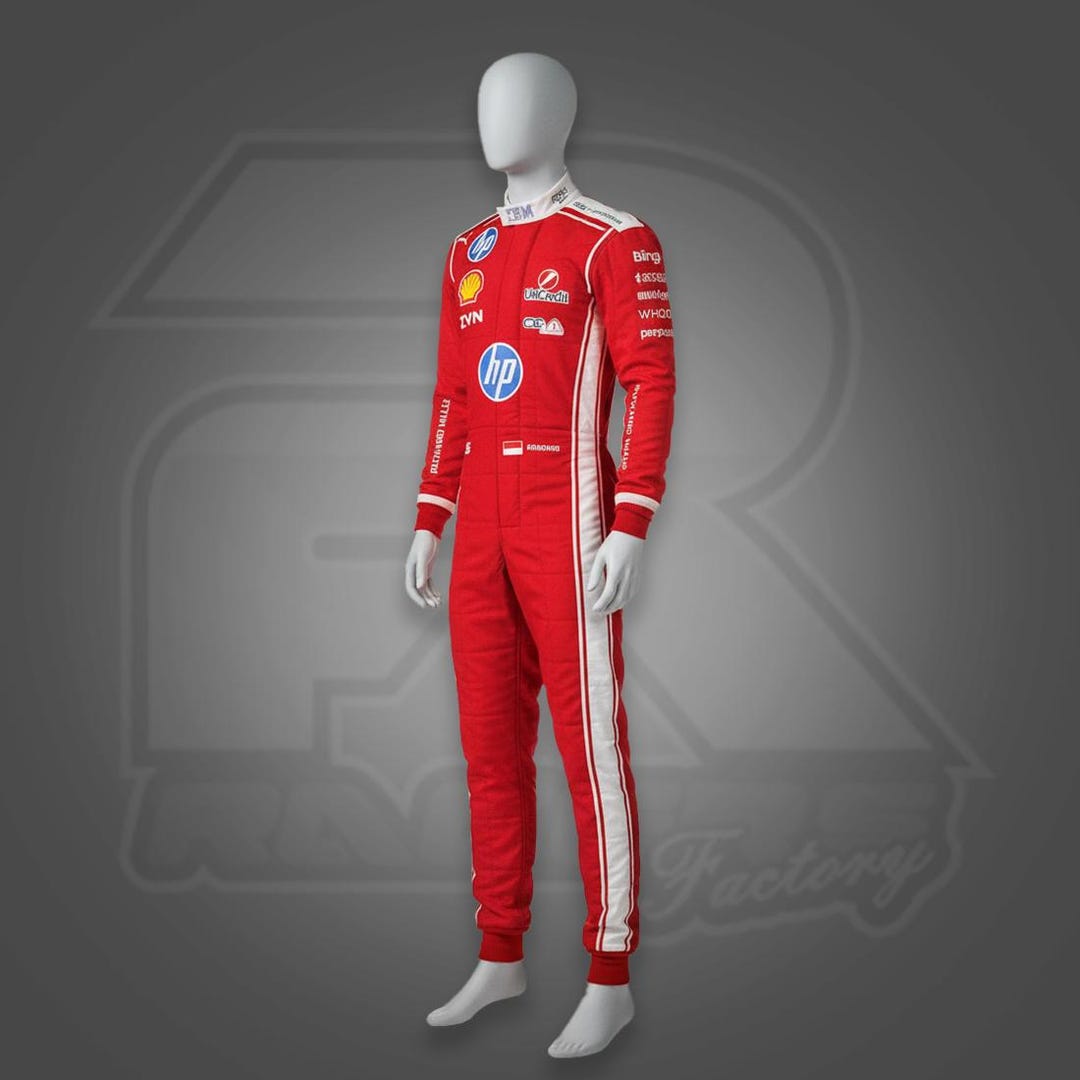 Custom Red Formula 1 Racing Suit, Personalized Karting Costume - Etsy