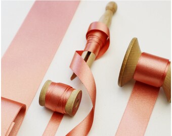 Rose Gold Ribbon - Etsy