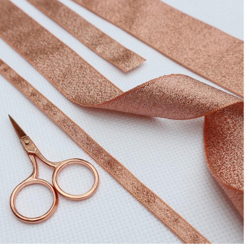 Gold Metallic 1/8 Ribbon - Etsy UK