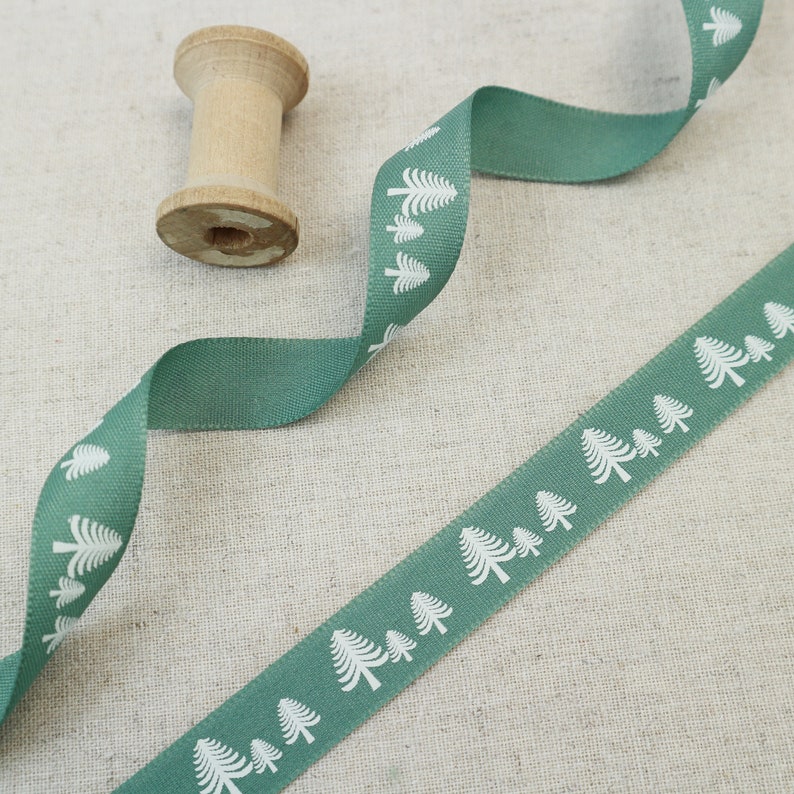 Festive Forest Green Ribbon Collection. Gift Wrapping Ribbon . - Etsy