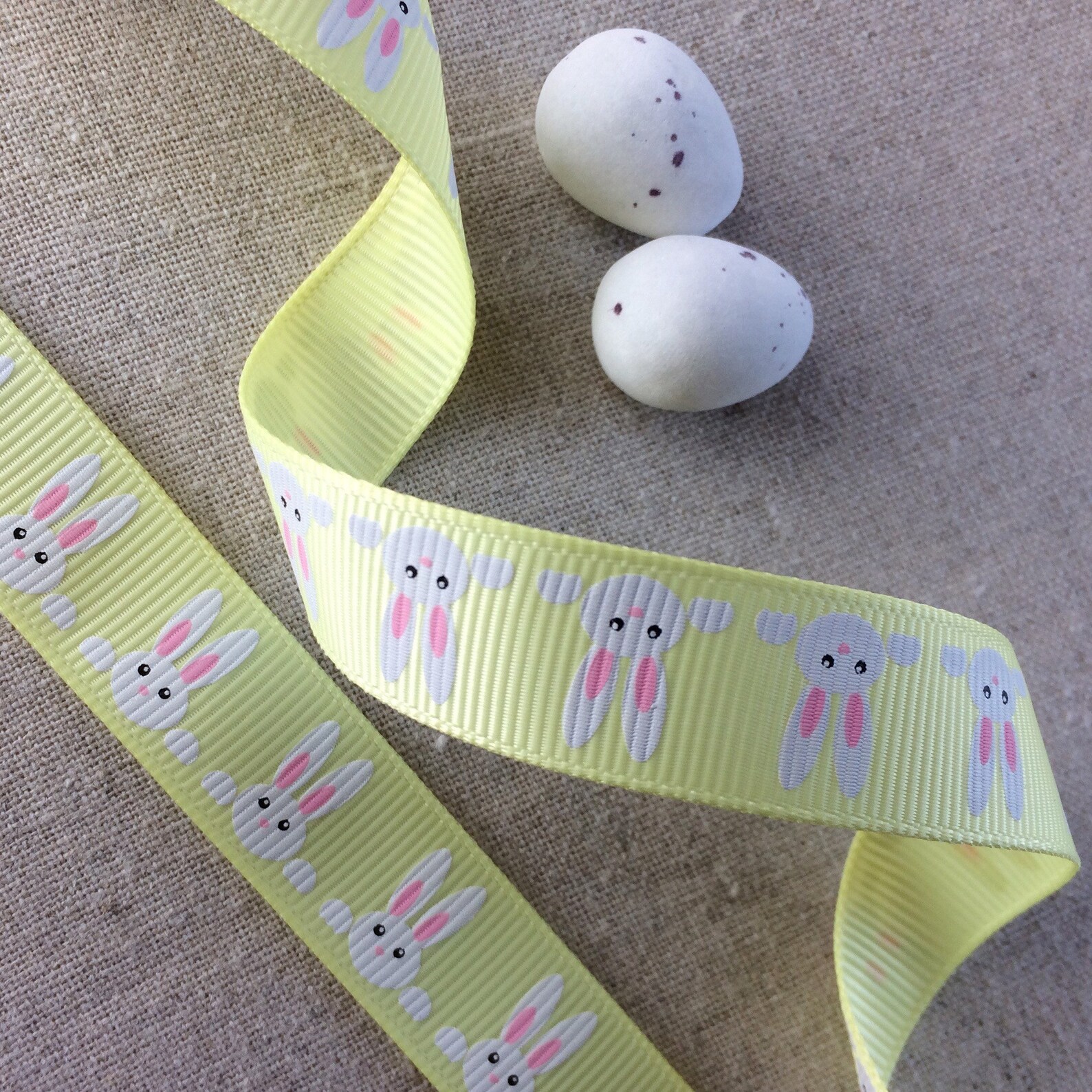Pastle Bunny Ribbon. Rabbit Ribbon. Easter Print Craft. Baby - Etsy