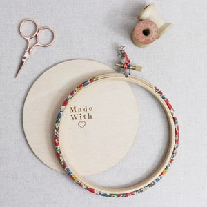 Hoop Art, Cross Stitch Kit. Embroidery Hoop Art, Wall Hanging Kit ...