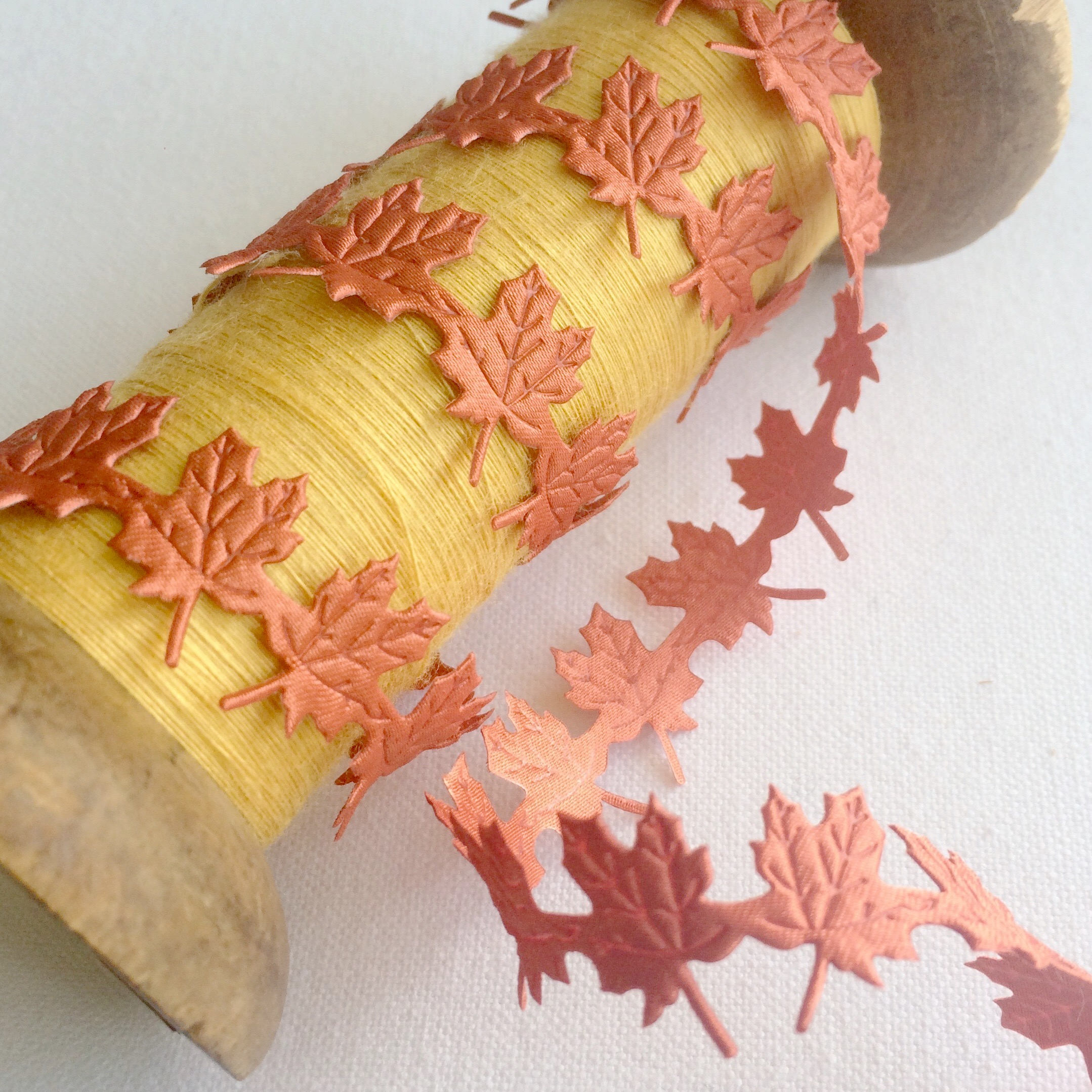 Autum Leaf Ribbon. Fall Leaf Ribbon. Maple Leaf Ribbon. Cut - Etsy UK