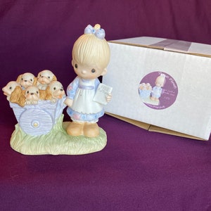 Precious Moments God Loveth a Cheerful Giver NO MARK Original 21 ...