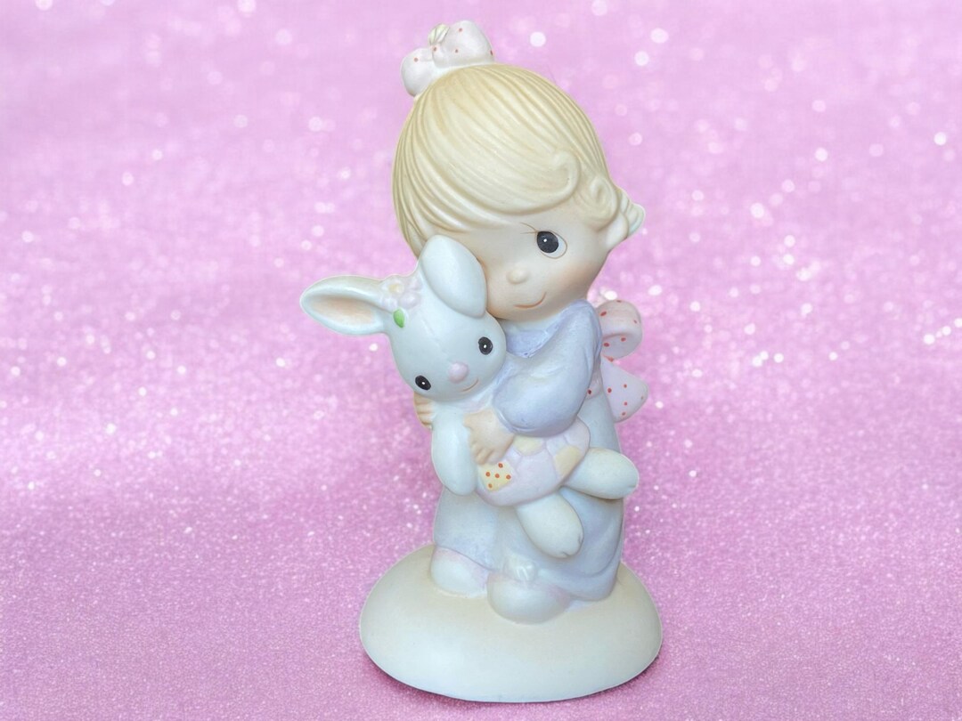 Jesus Loves Me Precious Moments Vintage Figurine E1372/G Original 21 in ...