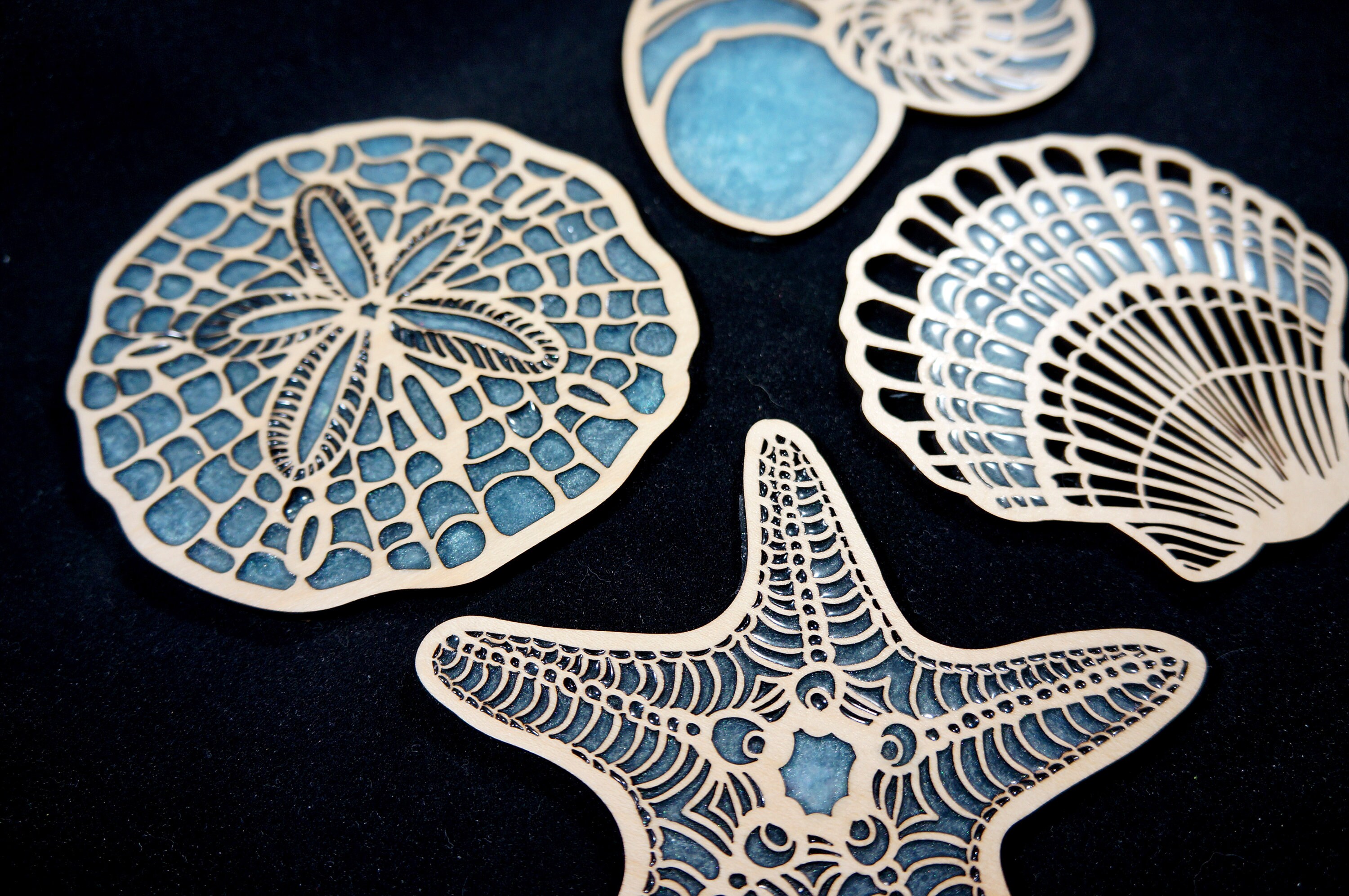Laser Cut Shell Shapes File - Etsy Canada