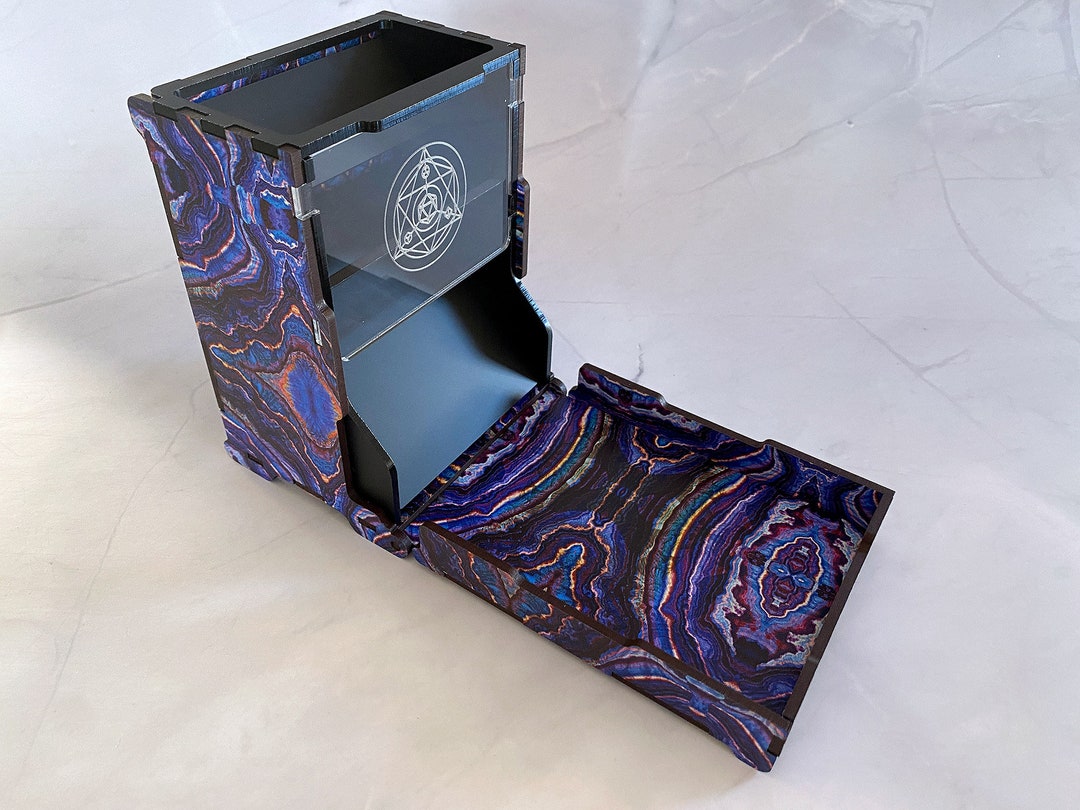 Folding Dice Tower | Laser Cut Custom Dice Tower - Etsy