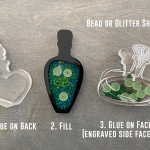 Laser Cut Potion Shaker Bottles - 12 Designs | Detailed Instructions ...