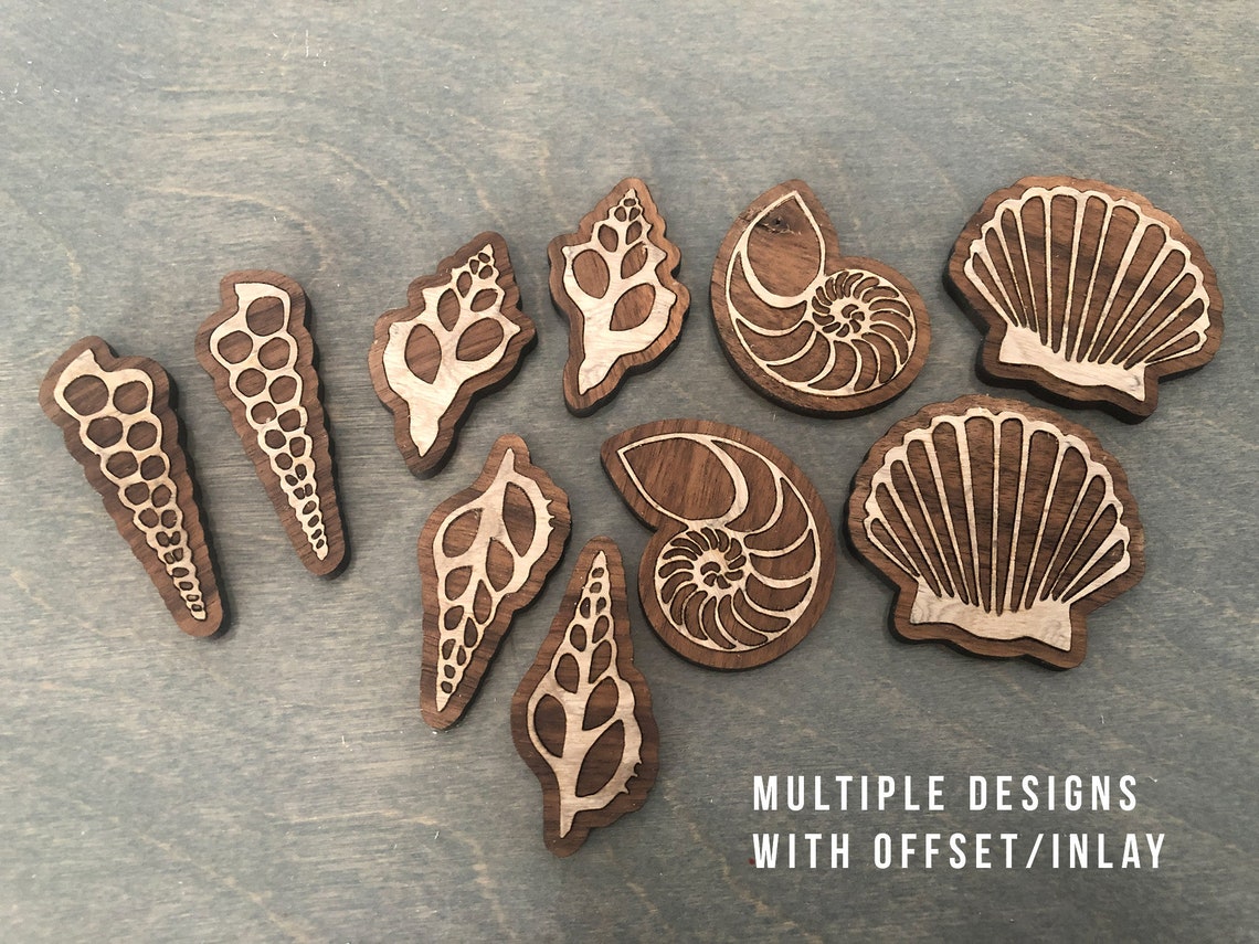 Shell Cross Section Laser Cut File Digital File Great for - Etsy