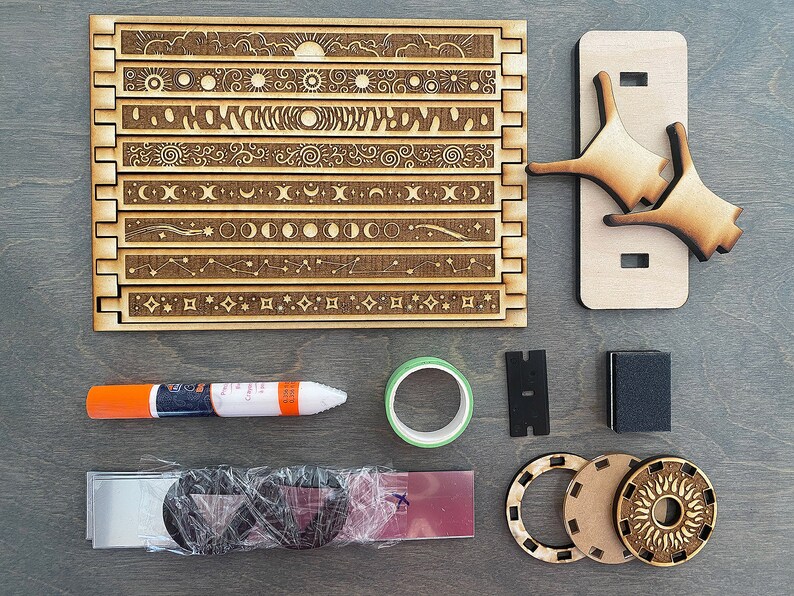 Build Your Own Lasercut Kaleidoscope Kit - Etsy