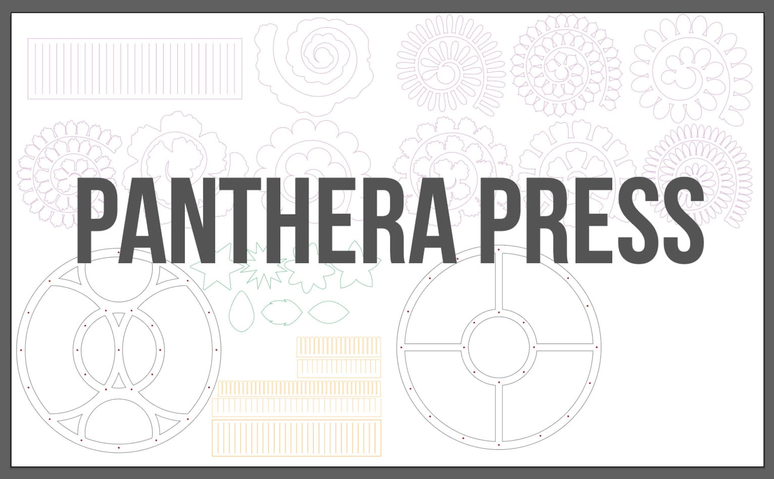 Felt Flower Mobile Lasercutting File for Glowforge DIGITAL | Etsy