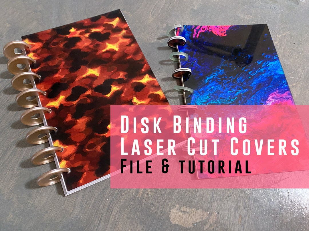 Disk Binding Laser Cut File (glowforge Ready + Online Instructions) - Etsy