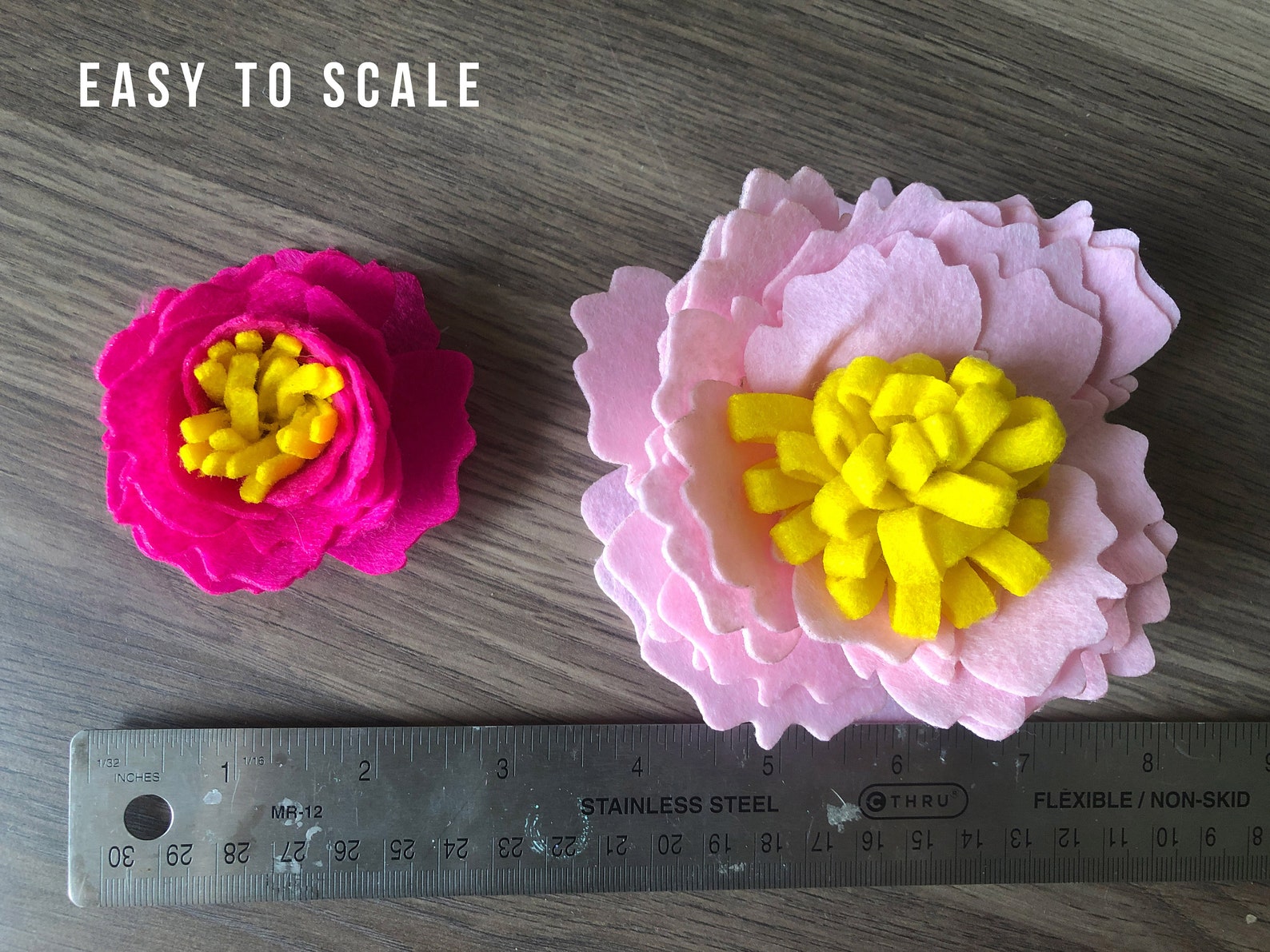 Felt Flower Mobile Lasercutting File for Glowforge DIGITAL | Etsy