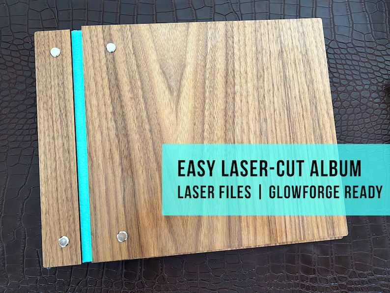 Simple Album Laser Cut File 8.5x11", 11x14", & 11x17", 5x7", 6x8.5 ...