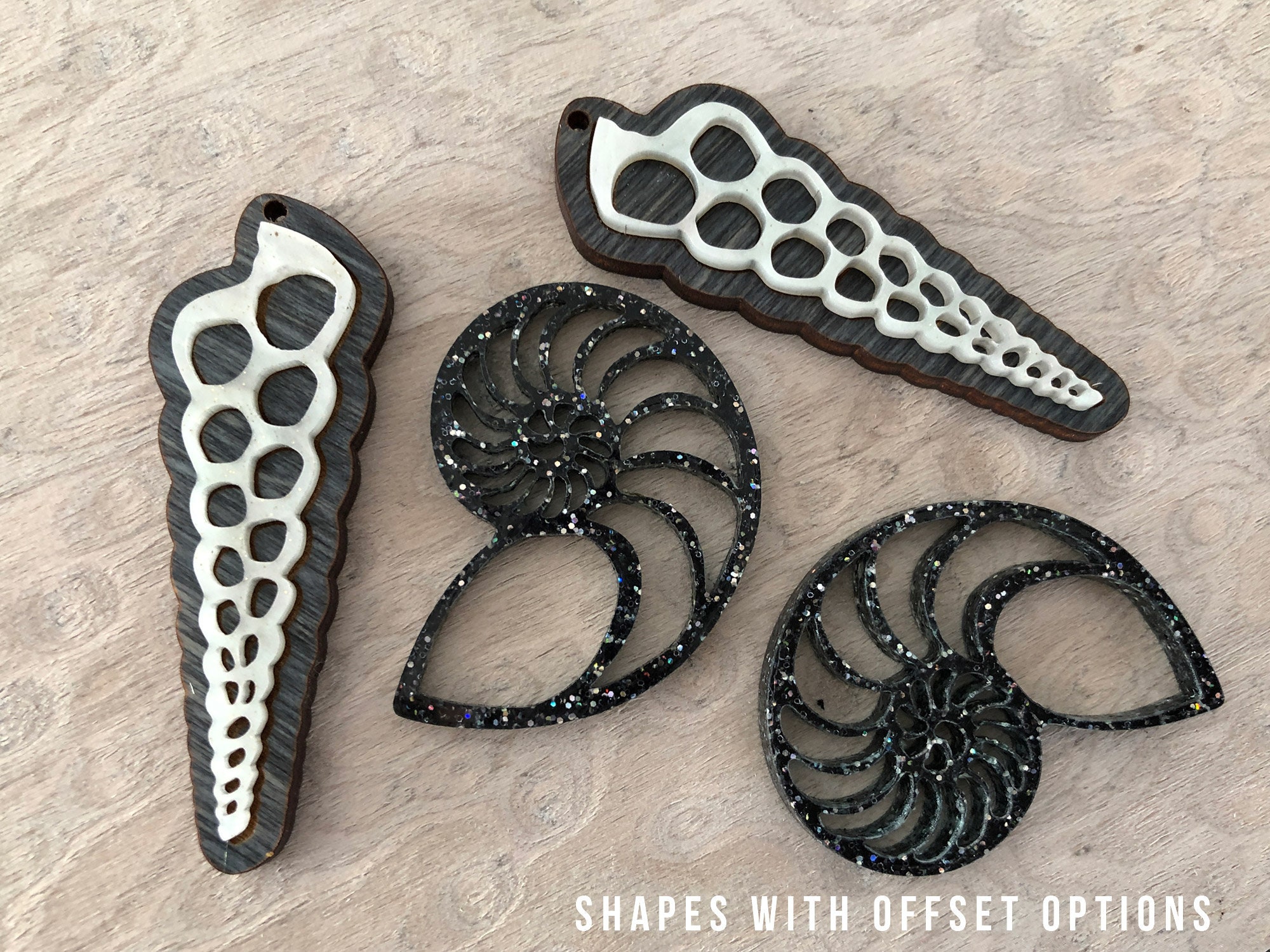 Shell Cross Section Laser Cut File Digital File Great for - Etsy Canada