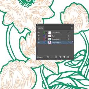 Lotus Flower Notebook - Digital File - Multiple Cover Styles - Etsy