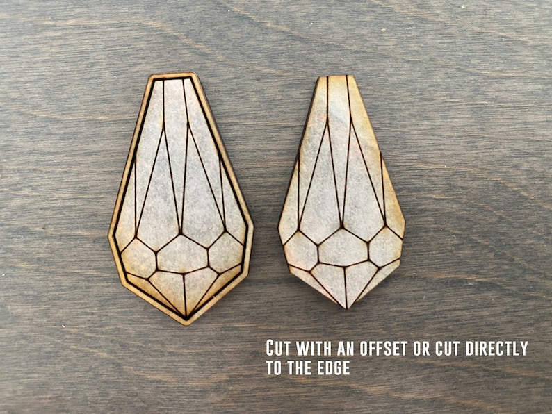 Gemstone Crystal Designs for Laser Cutting (glowforge Ready + Video ...