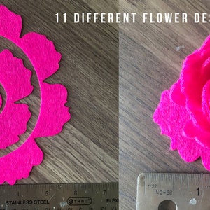Felt Flower Mobile Lasercutting File for Glowforge DIGITAL FILES - Etsy