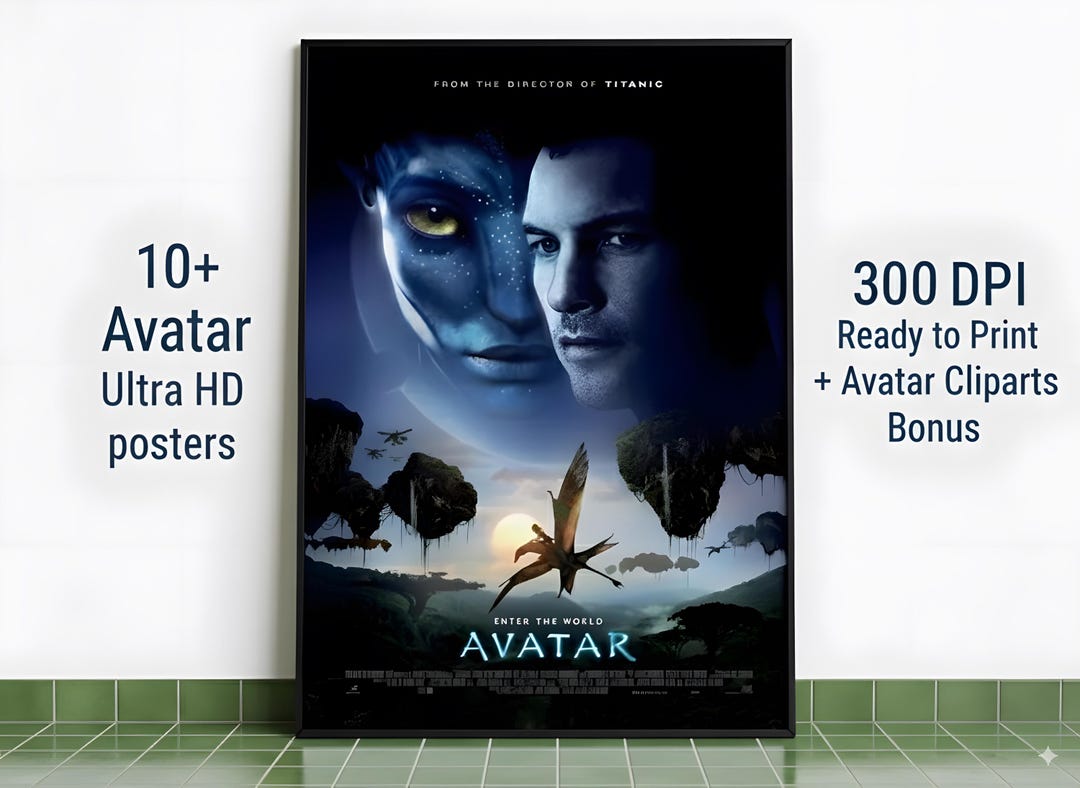 Avatar Movie Poster: Pandora Sci-fi Film Print (digital Download) - Etsy