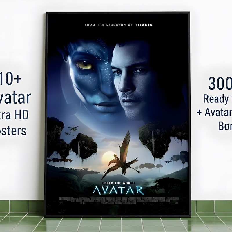 Avatar Movie Posters - Etsy