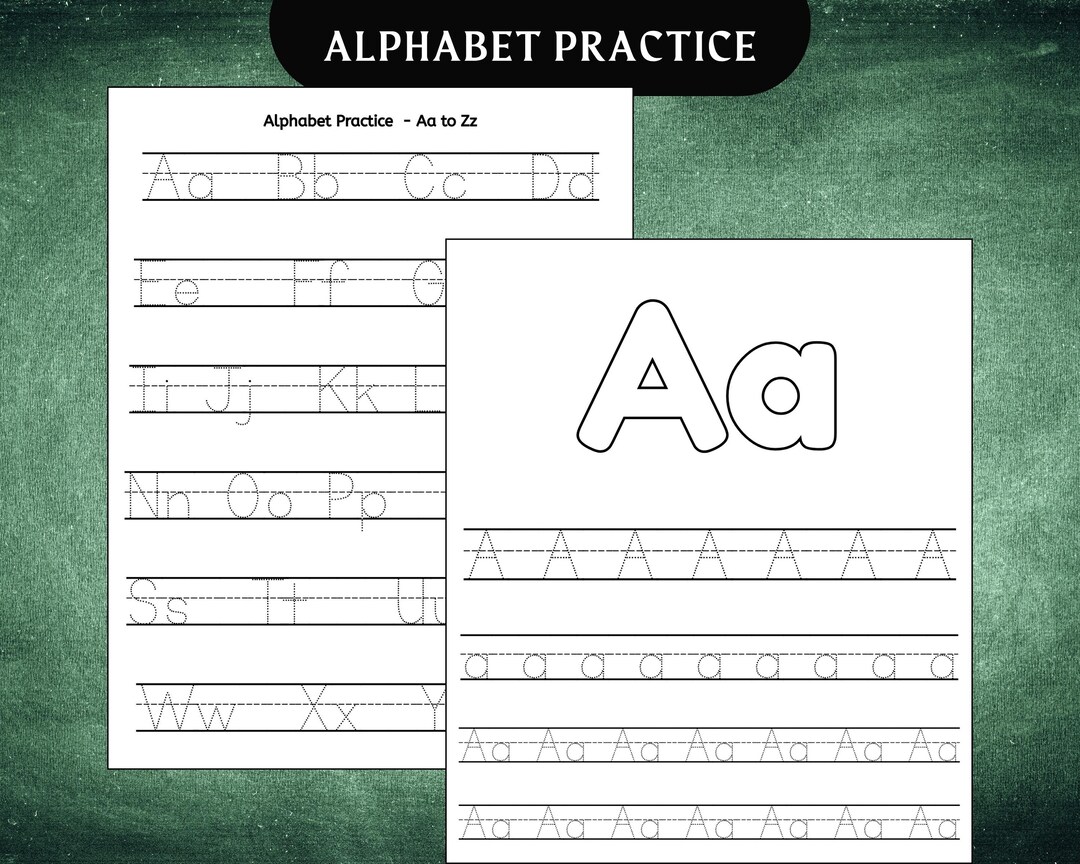 Alphabet Coloring Pages - Flashcards – Uppercase & Lowercase Letter ...
