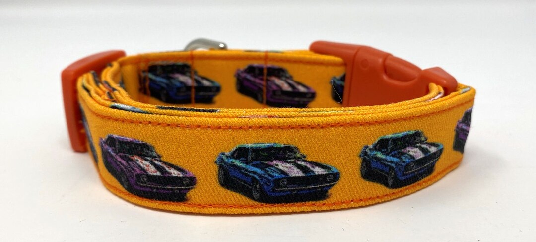 Muscle Cars Dog Collar Size XS, S, M, L and XL - Etsy