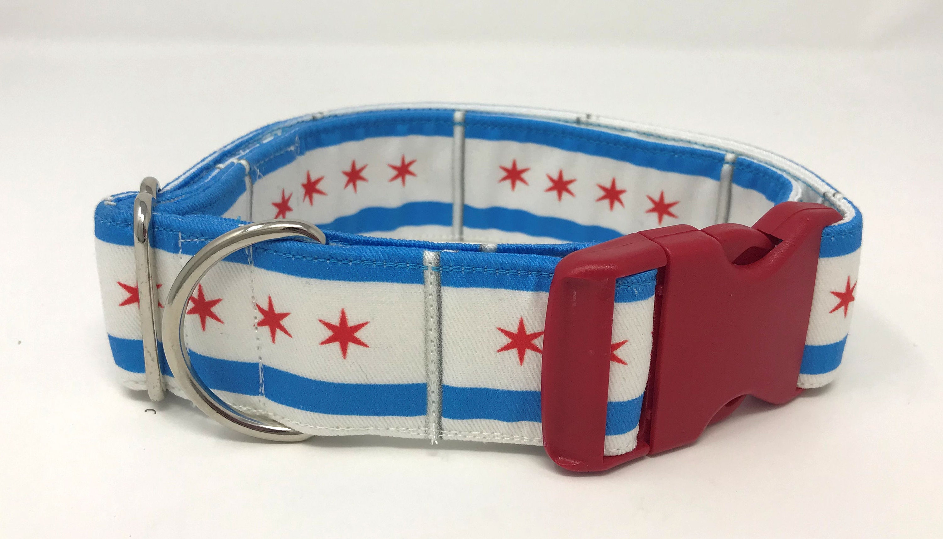 Chicago Dog Collar Size XS S M L or XL - Etsy UK