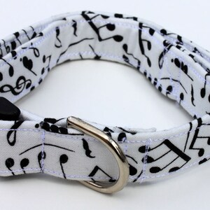 Music Notes Dog Collar Size XS, S, M, L Musical - Etsy