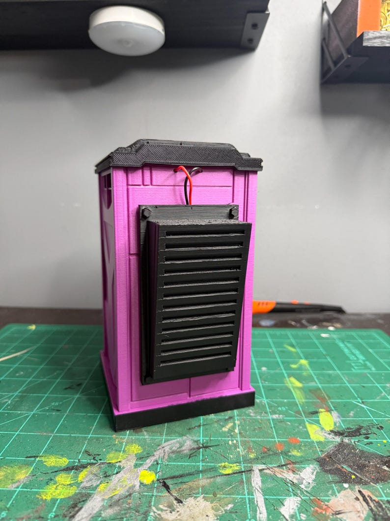 1:12 Scale Port-a-potty Diorama Prop – With Internal Light - Etsy Canada