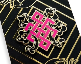 Mongolian Knot Charm - Etsy