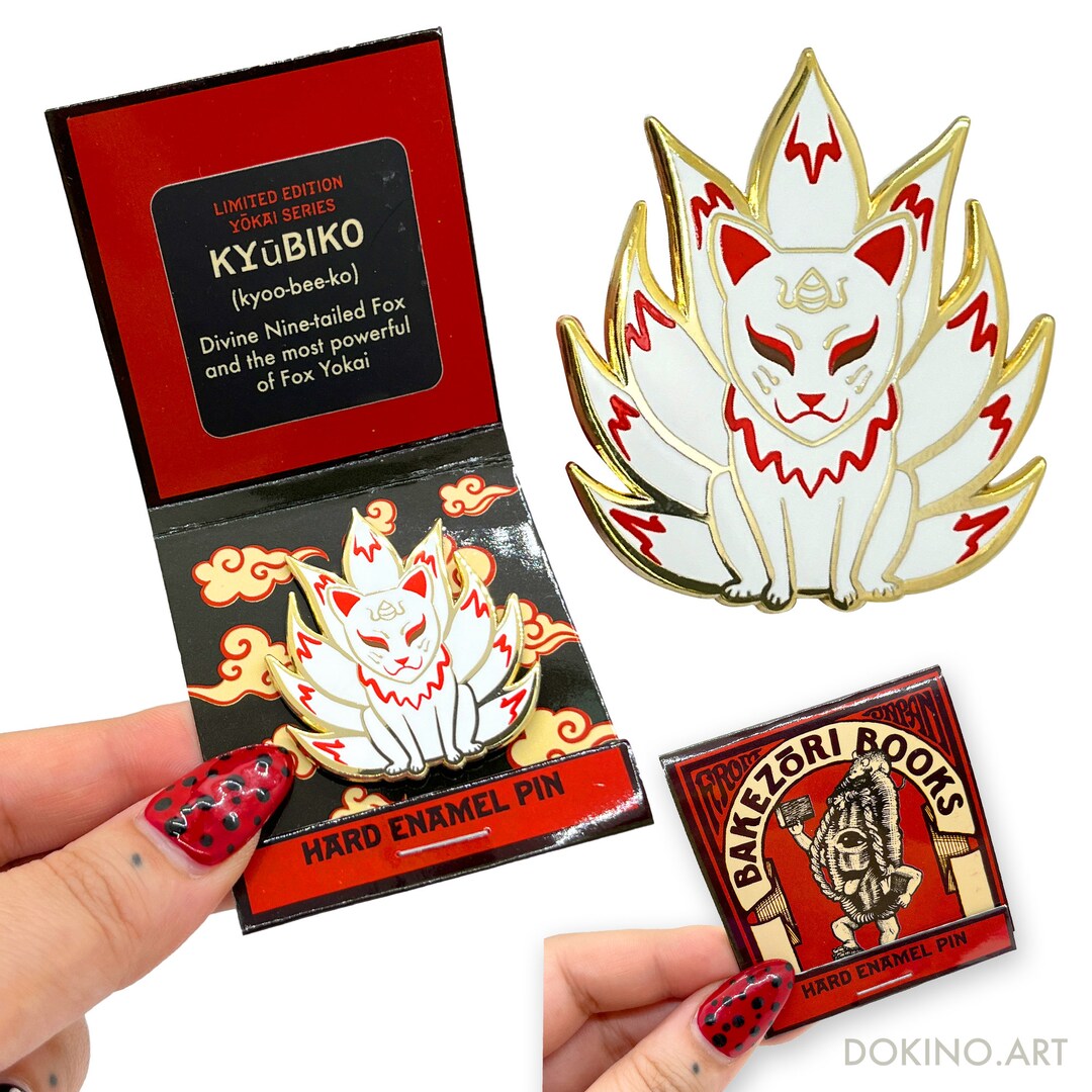 Kyubiko Yokai Pin Limited Edition Collaboration With - Etsy