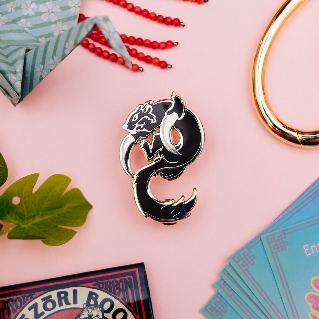 Kamaitachi Yokai Pin - Limited Edition Collaboration With Bakezori Books From Japan - Japanese ...