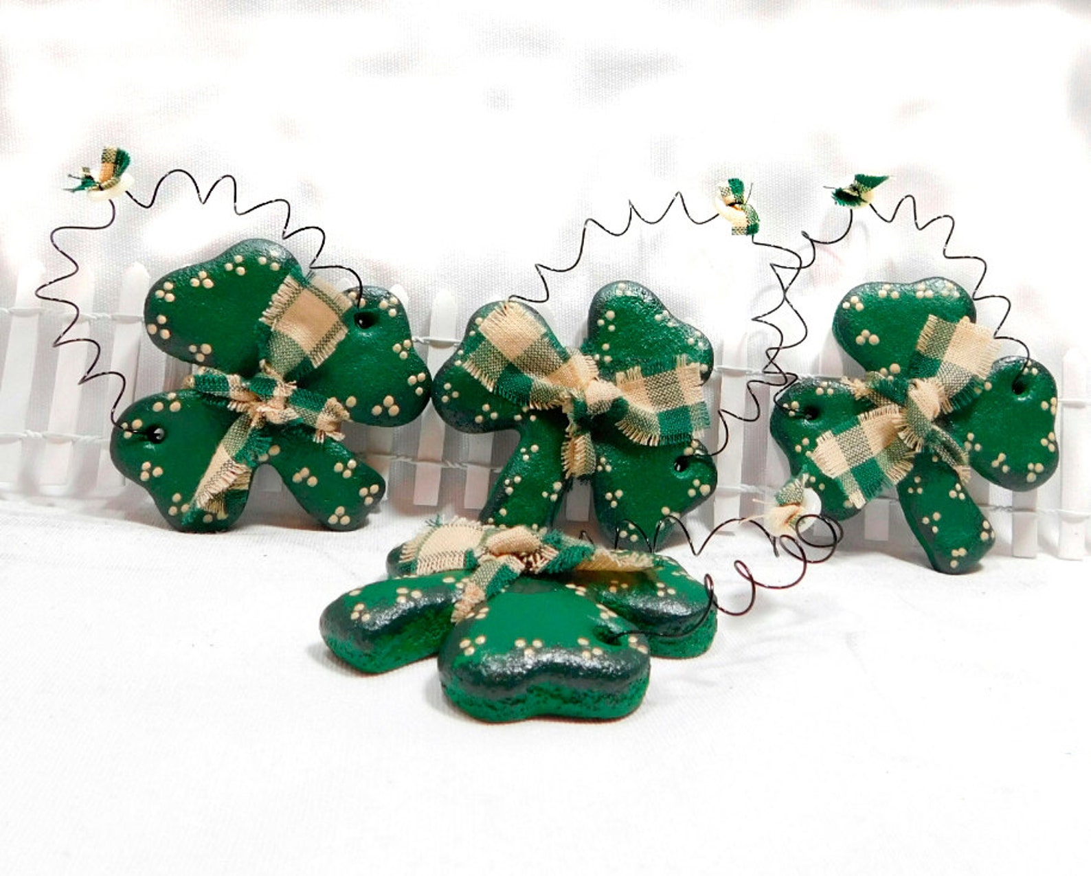 Shamrock Napkin Ring Party Decor Hostess Gift St Patricks - Etsy