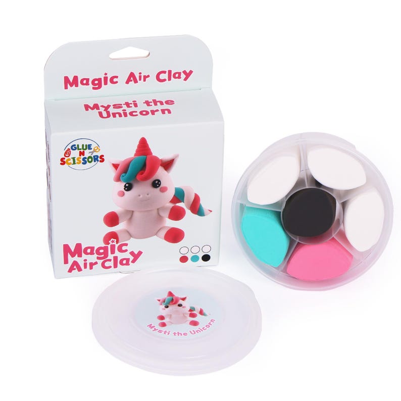 Air Dry Clay | Fun DIY Clay Craft Kit | Glue N Scissors Mysti the ...