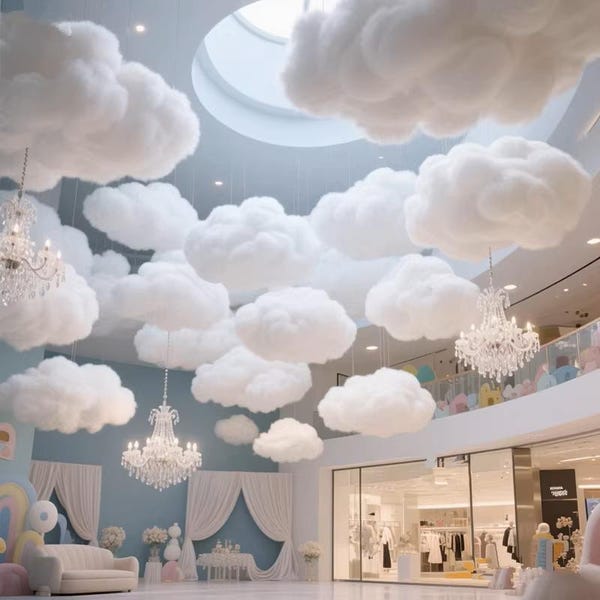 Hanging Clouds - Etsy